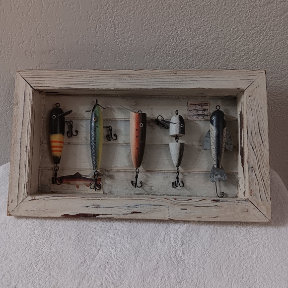 Wall Decor | Vintage Fishing Lure Wall Art | Poshmark